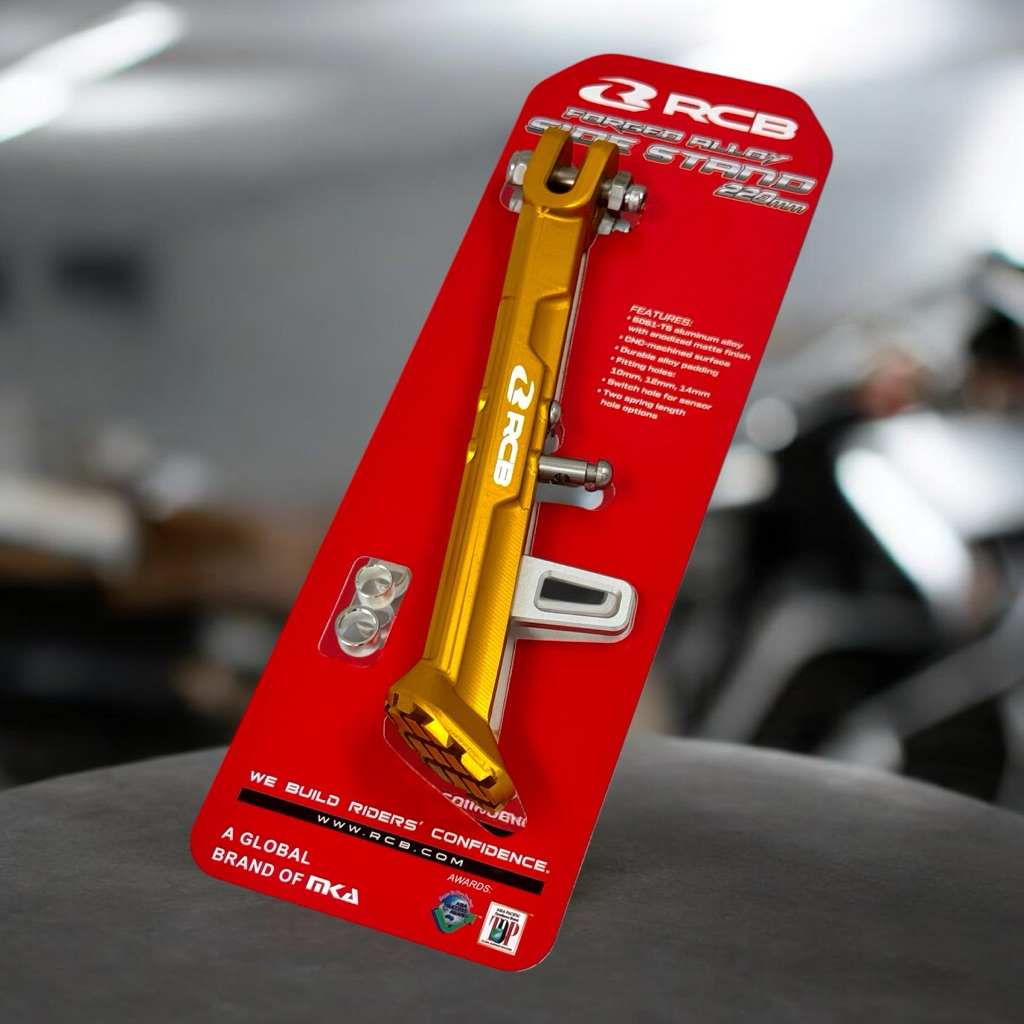 RCB FORGED ALLOY SIDE STAND 185MM/ 220MM UNIVERSAL | Shopee Philippines
