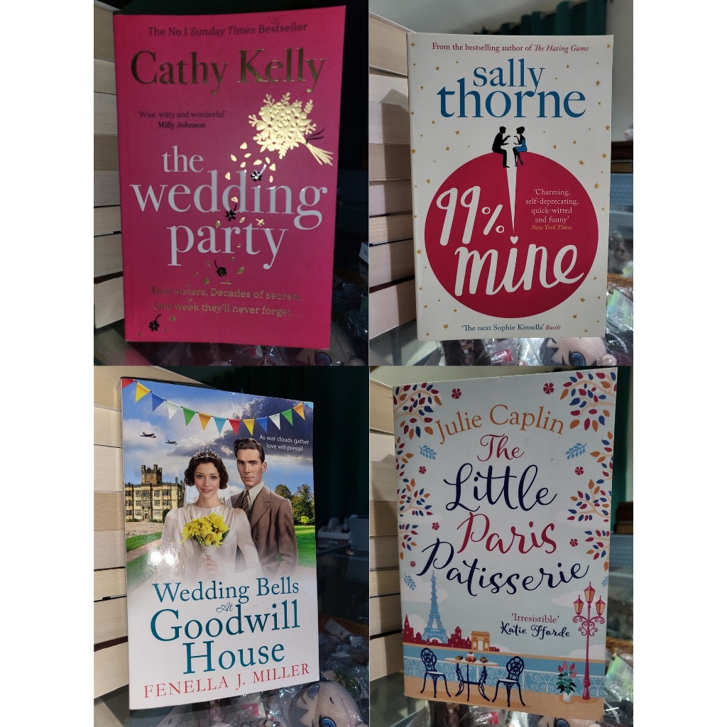 Wedding Party Cathy Kelly 99 Mine Sally Thorne Little Paris Patisserie ...