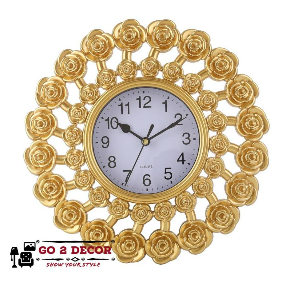 10-Inch Silent Retro Quartz Clock Decorative Wall Clock ,Bedroom Clock ...