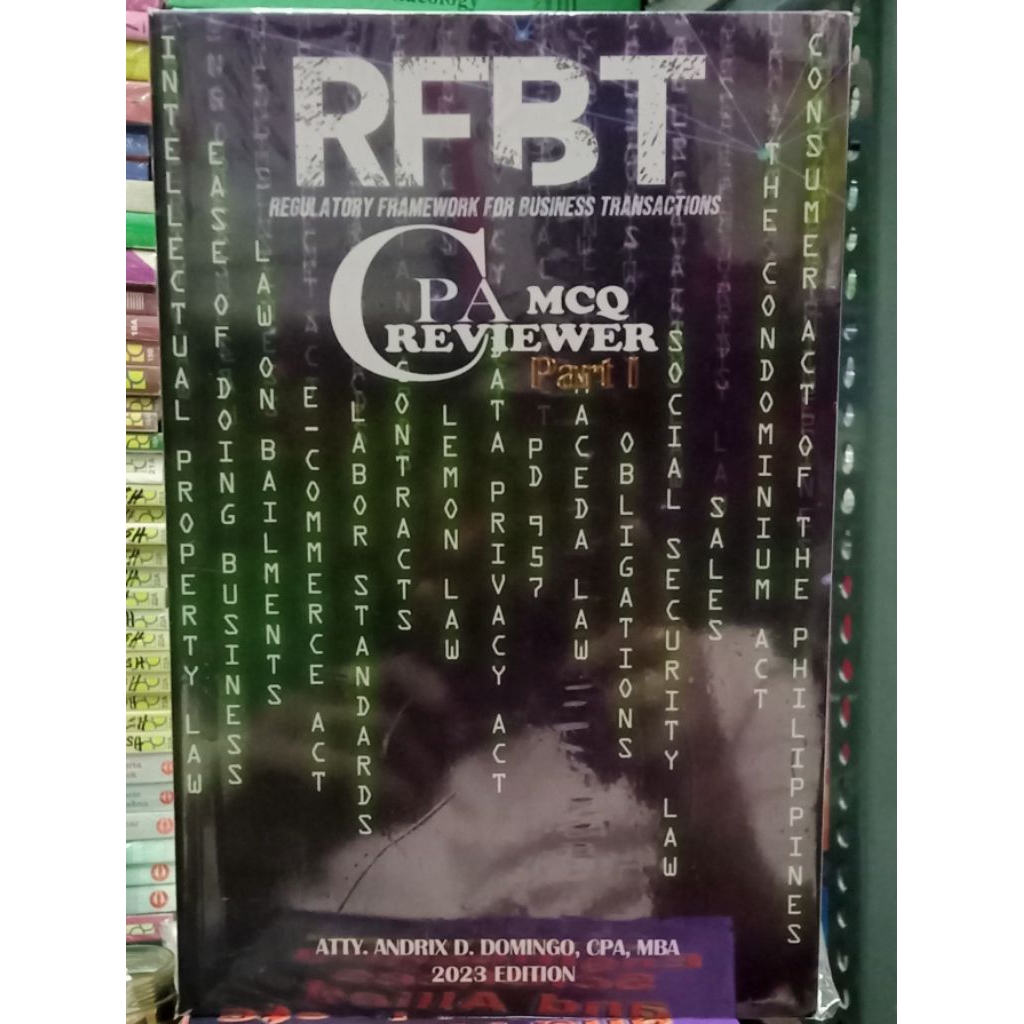 RFBT REGULATORY FRAMEWORK FOR BUSINESS TRANSACTION CPA MCQ REVIEWER ...