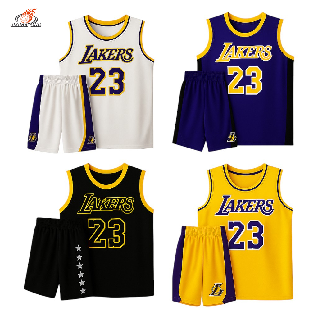 Jersey Set #23 Basketball Uniform for Kids | Sportswear Complete Set ...