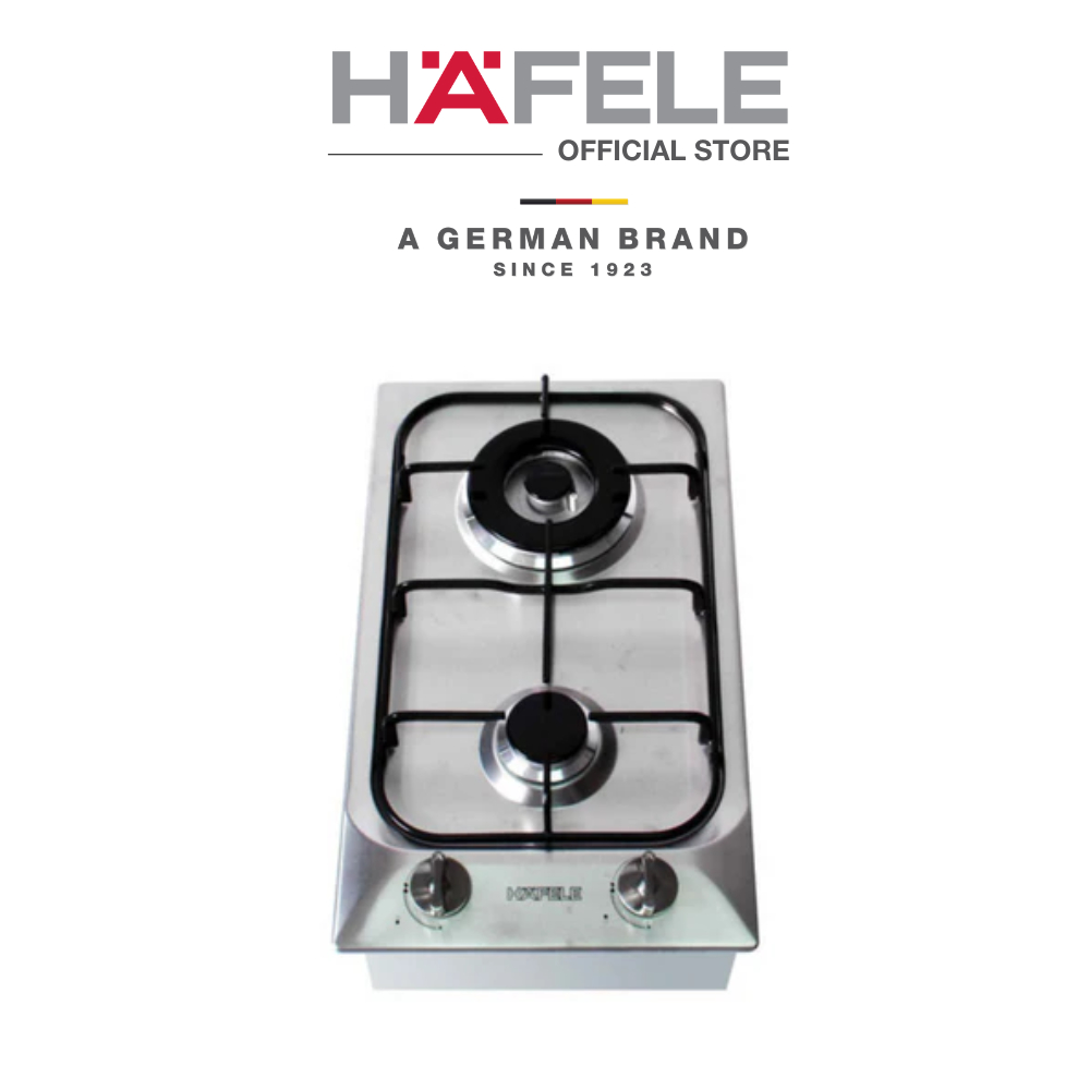 Hafele Double Burner Gas Hob With Knob Control | Shopee Philippines