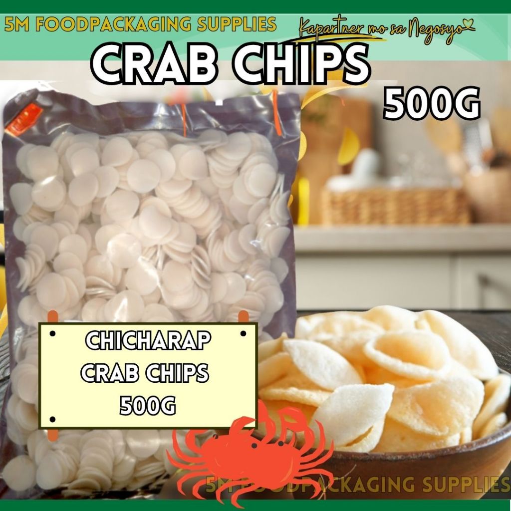 Chicharap Crab Chips 500gshp3'' | Shopee Philippines