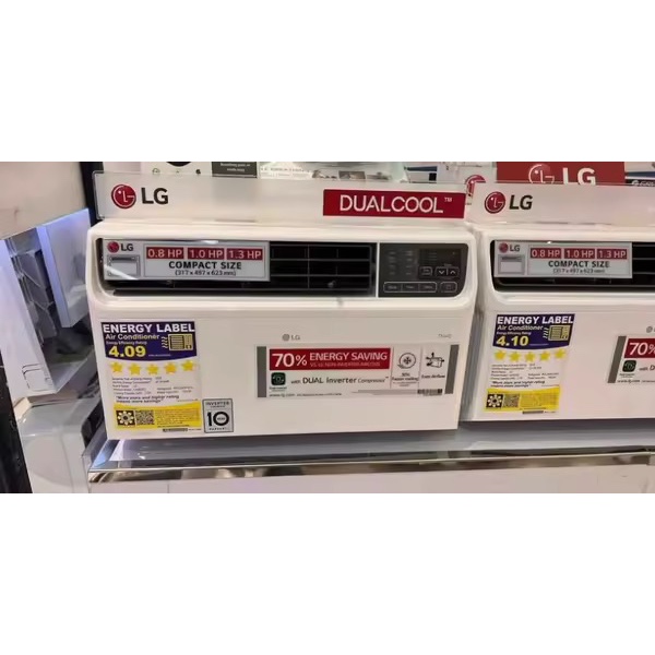 LG WINDOW TYPE AIRCON DUAL INVERTER Brand New | Shopee Philippines