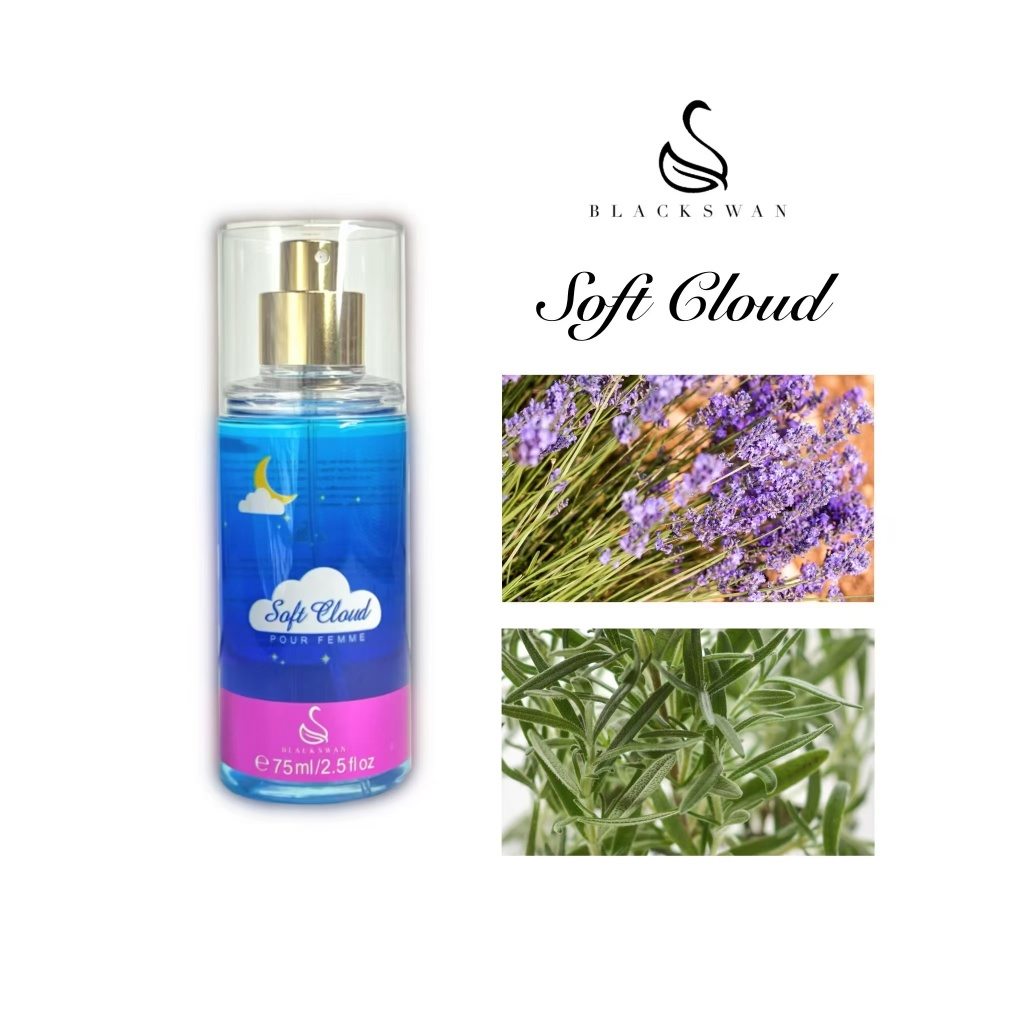 BlackSwan Soft Cloud Perfume 90ml LongLasting Scent | Shopee Philippines