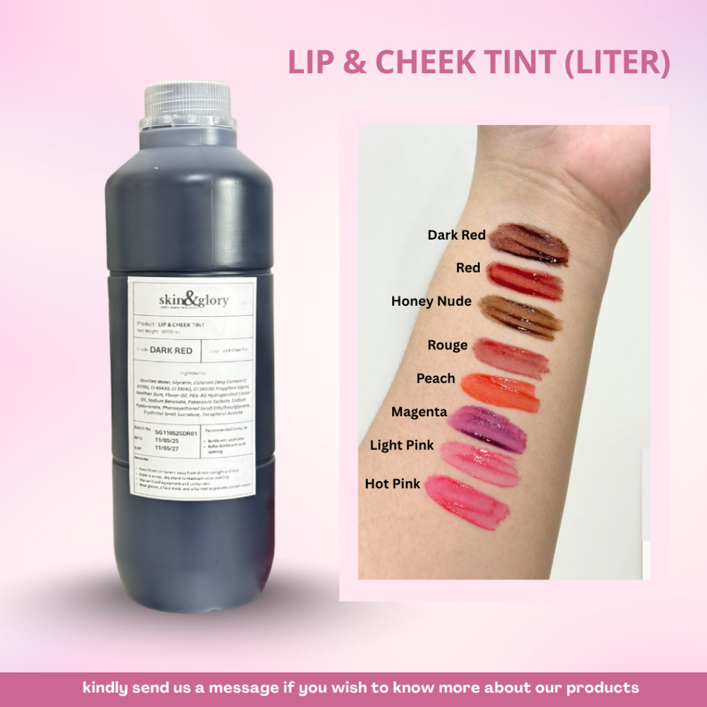 Lip Tint Rebranding 1 Liter | Shopee Philippines