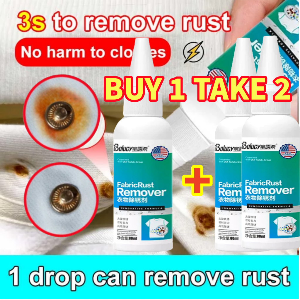 Rust Stain Remover Clothes Cleaner Drop Clothing Cleansing Rust Remover ...