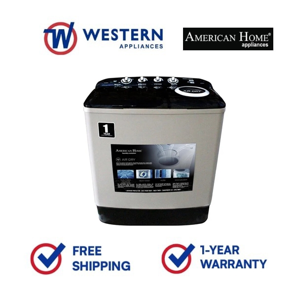 American Home 8.0kg Twin Tub Washing Machine AWTM822AD | Shopee Philippines