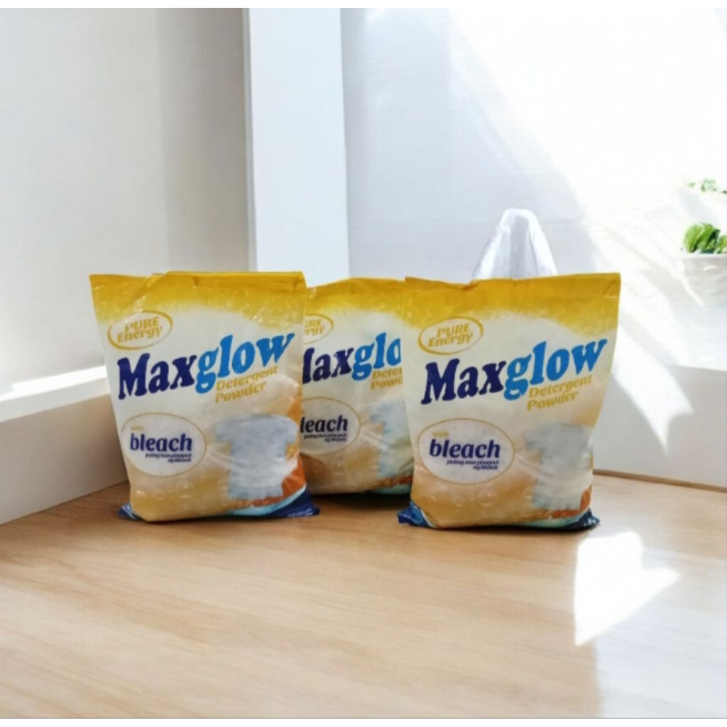 Maxglow Detergent Powder with Bleach | Shopee Philippines