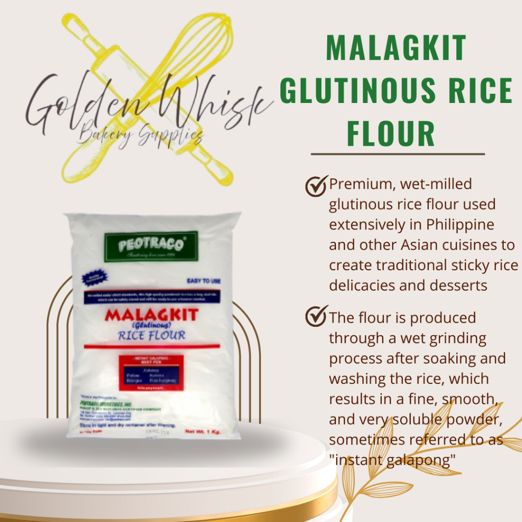 PEOTRACO MALAGKIT ( GLUTINOUS ) RICE FLOUR 500G | Shopee Philippines