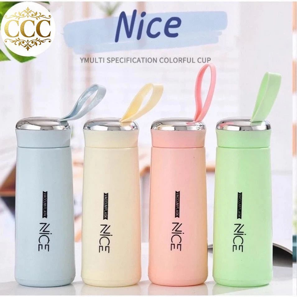 CCC Glass Nice Cup Bottle Tumbler Creative Leakproof Water Cup 400ml ...