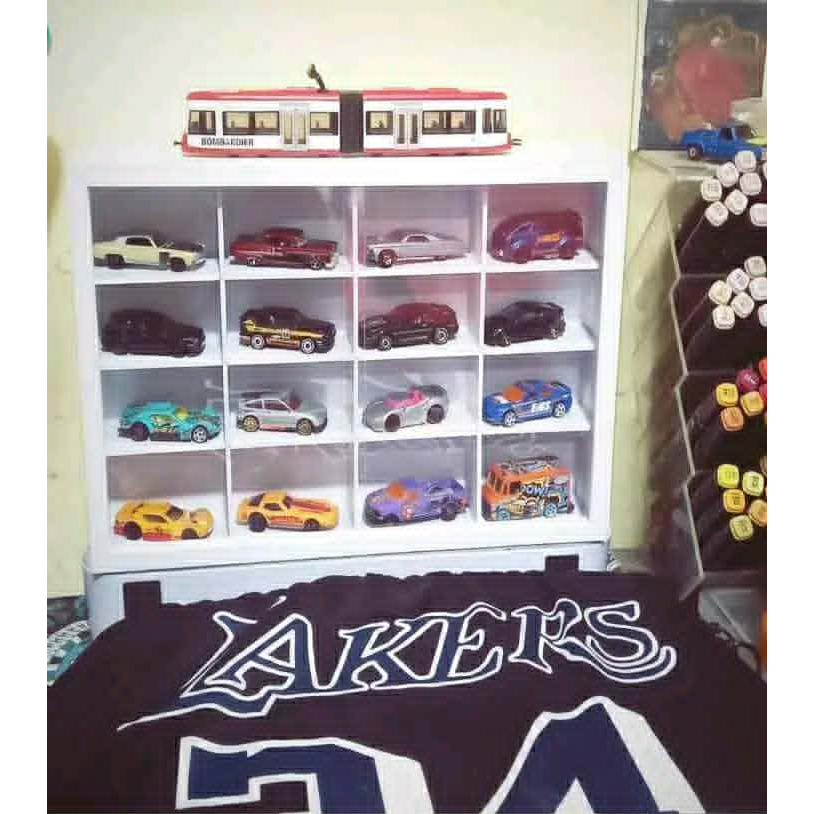 16slots tomica,matchbox,hotwheels,display case 1:64 scale | Shopee ...