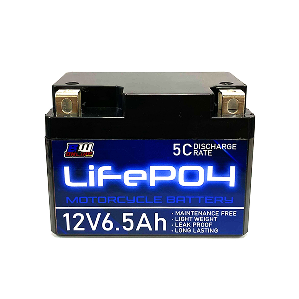 [PROMO INTRODUCTORY PRICE] 12V LiFePO4 Motorcycle Battery High Capacity ...
