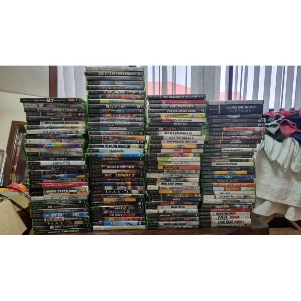 First Generation OG XBOX games NTSC-J Region BATCH 1 | Shopee Philippines