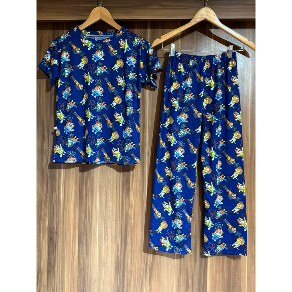 Terno pajamas for Family - new designs (bluey, huntrix, cars) | Shopee ...