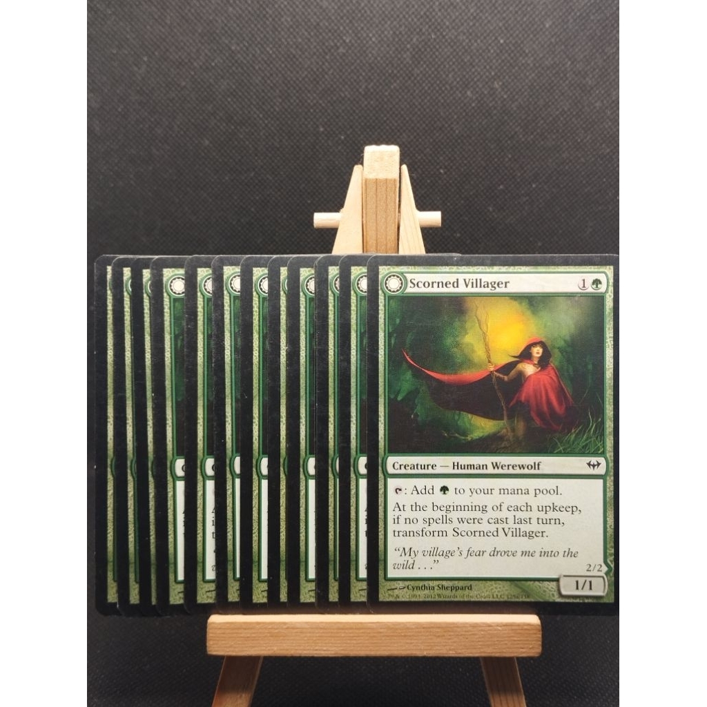 MTG Magic the Gathering Scorned Villager | Shopee Philippines
