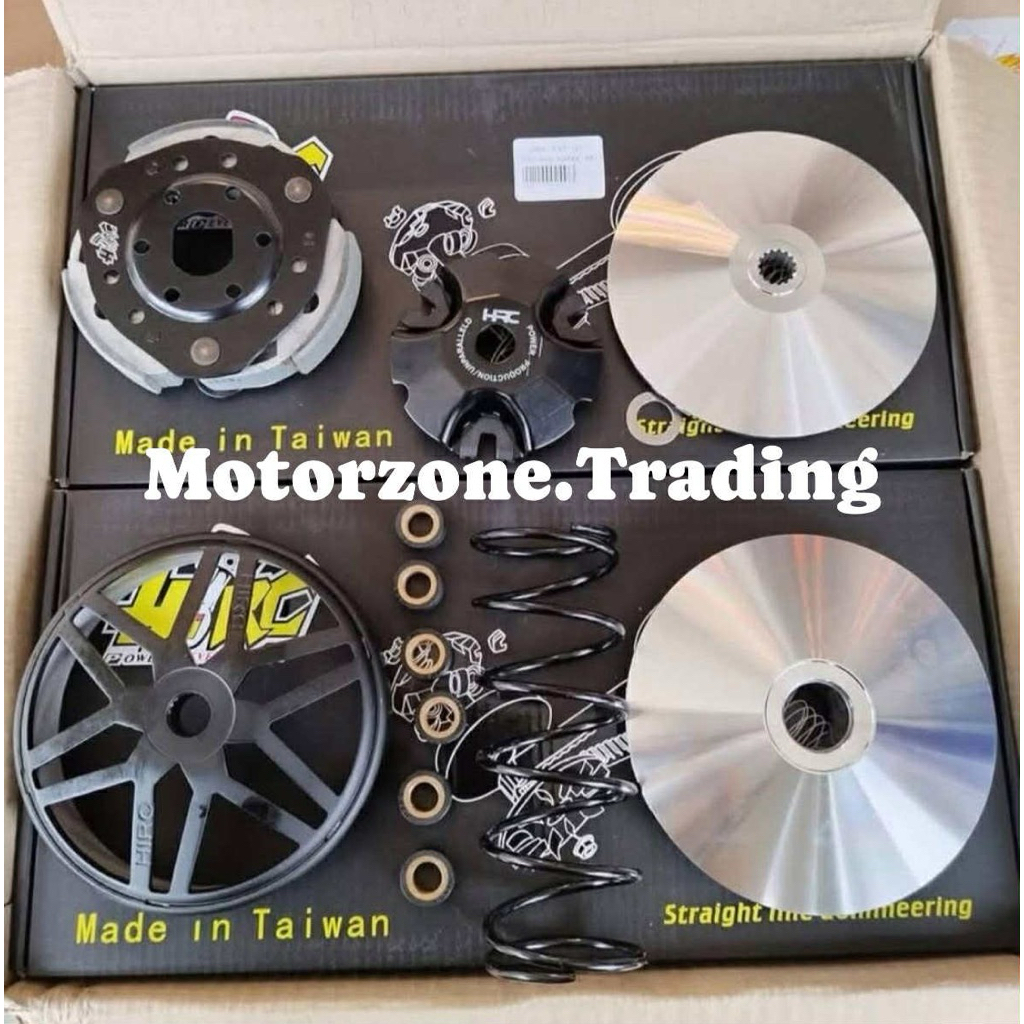 HIRC CVT SET for NMAX/AEROX/CLICK125/150,M3/PCX160/ADV160/BeatFi ...