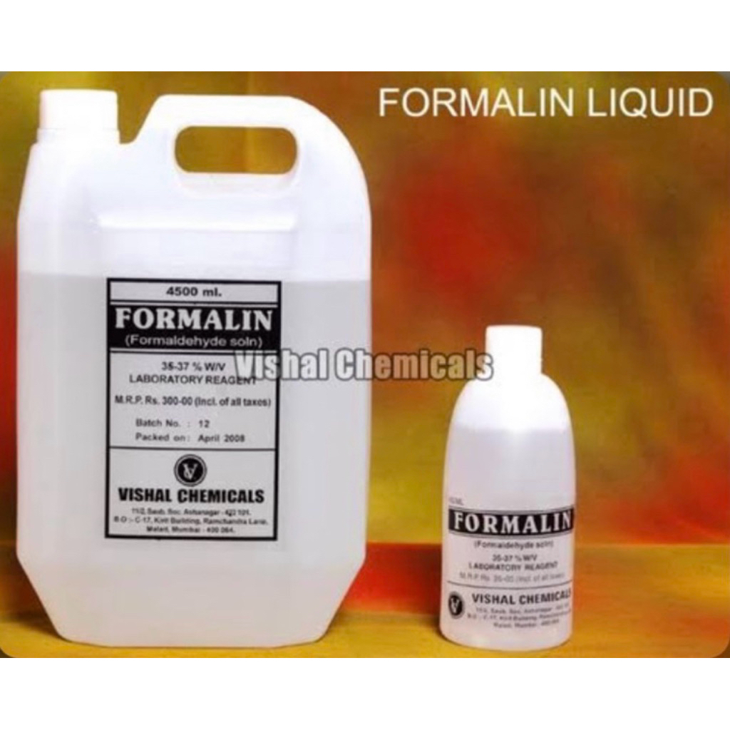 Formalin PURE 37% FORMALDEHYDE PRESERVATION RESOLUTION | Shopee Philippines