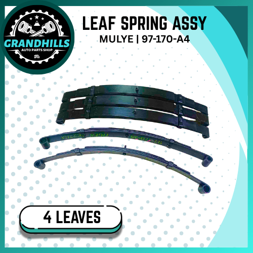 TIGER Leaf Spring Assy (Mulye) – 4 Leaves 97-170-A4 28"L for Tricycle ...