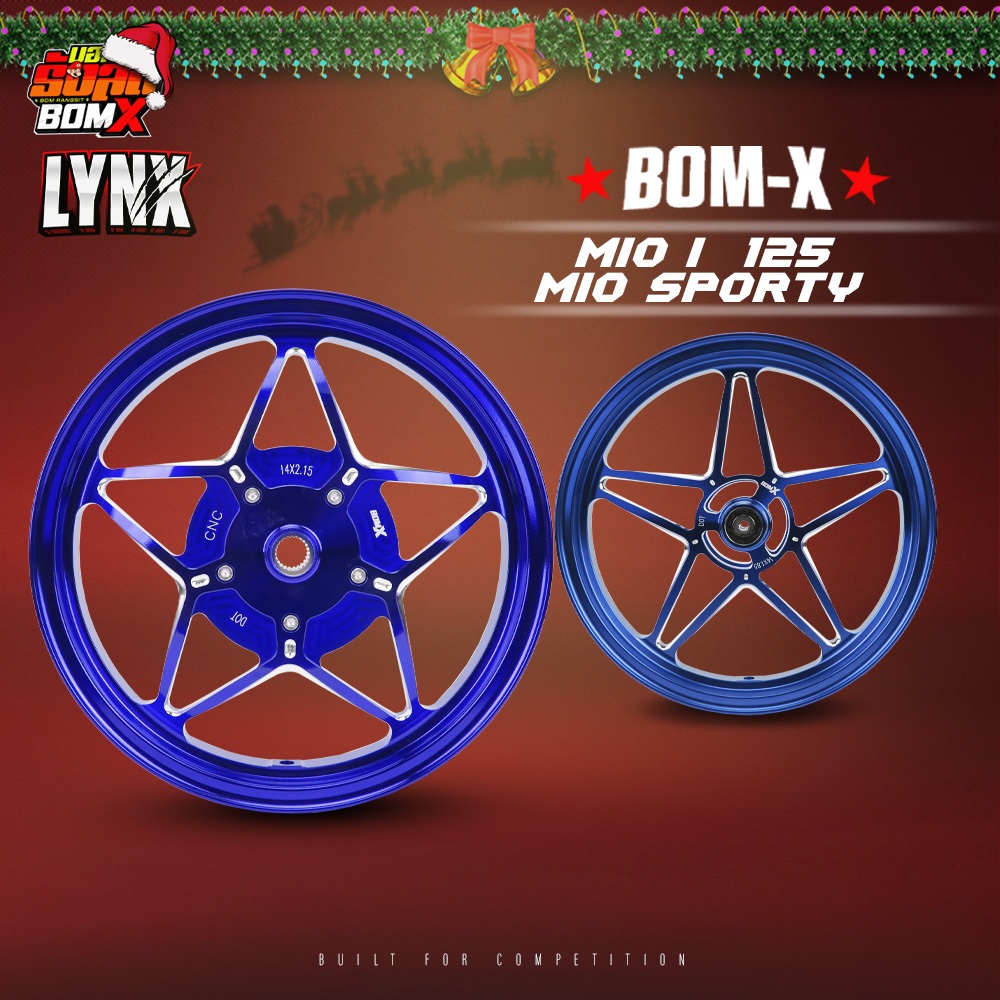 Bom Rangsit BomX Lynx Cnc Mags Mio Sporty/ Mio i 125/M3 Star Mags 14s5 ...