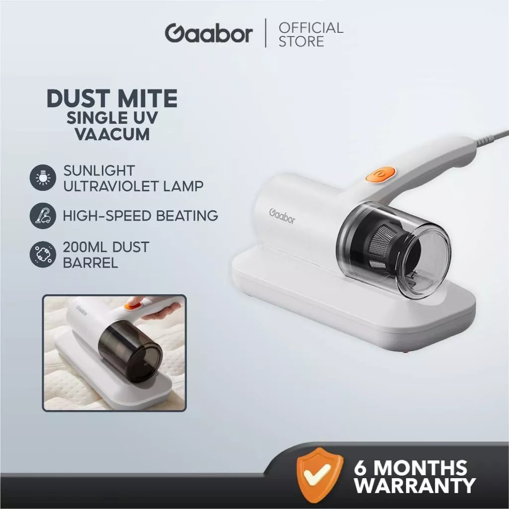 Gaabor Handheld Dust Mite Vacuum Cleaner For Home Mattress Cleaning ...