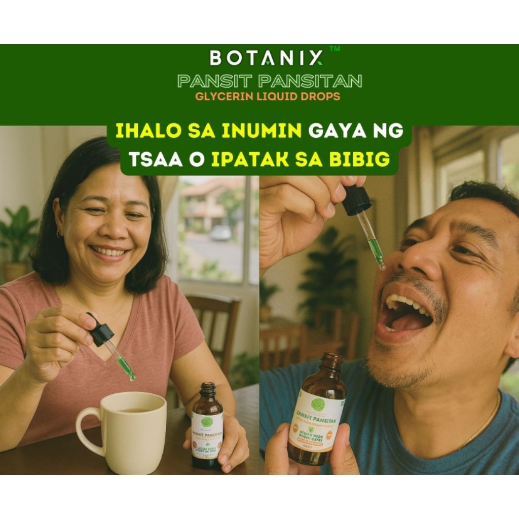 Botanix Pansit pansitan Glycerin liquid drops for cure gout | Shopee ...