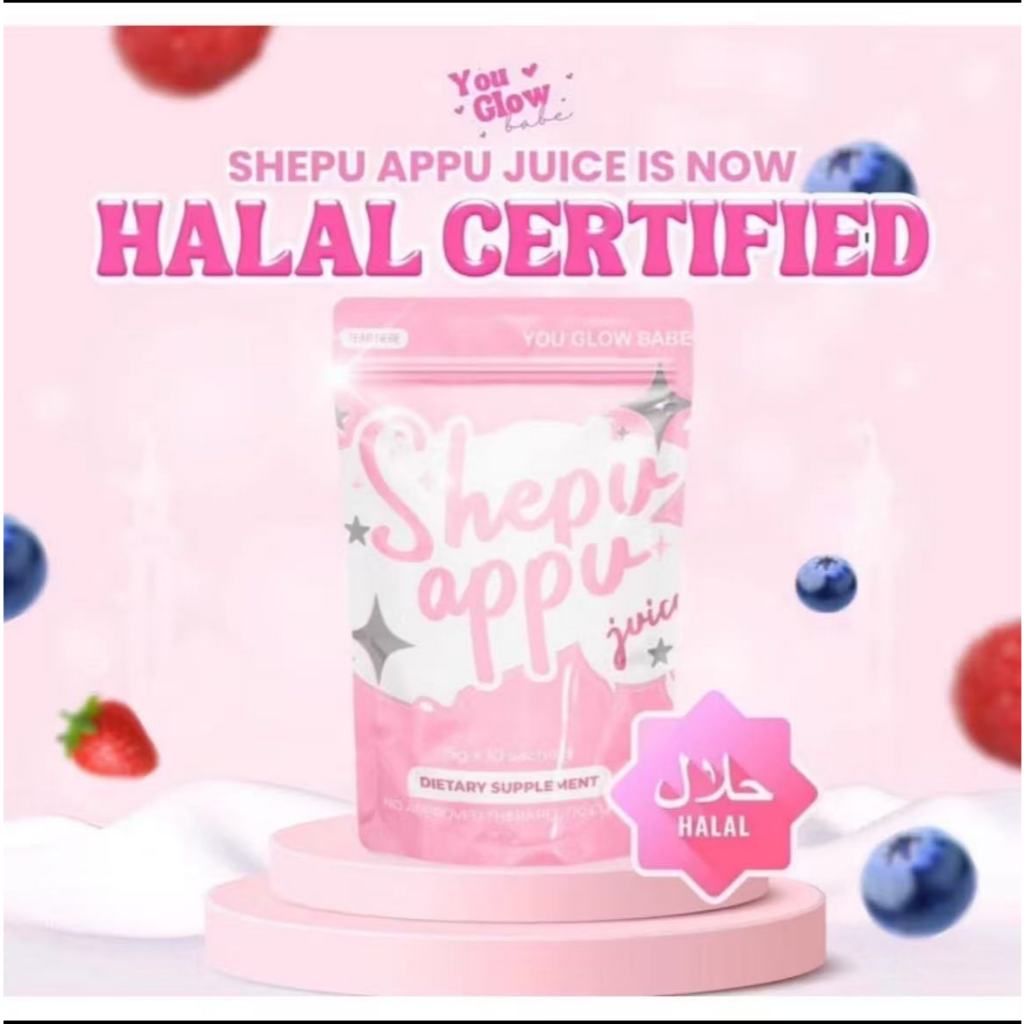 【FDA BUY 1 TAKE 1】Shepu Appu Juiceby You Glow BAbe 10sachets ...