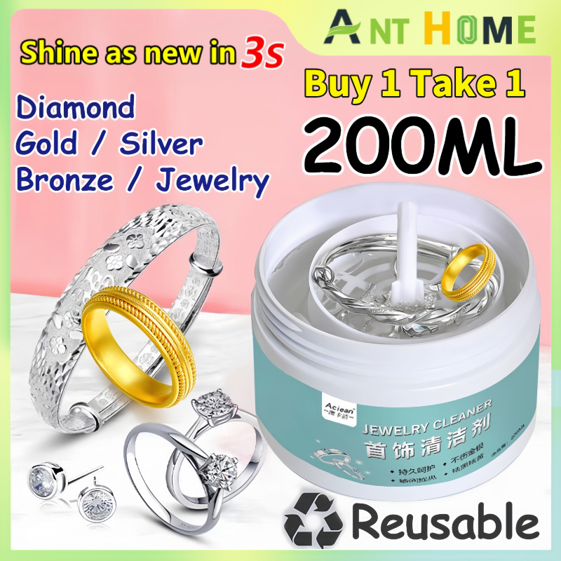 Silver Cleaner Liquid Jewelry Cleaner For Gold Diamond Polishing Liquid ...