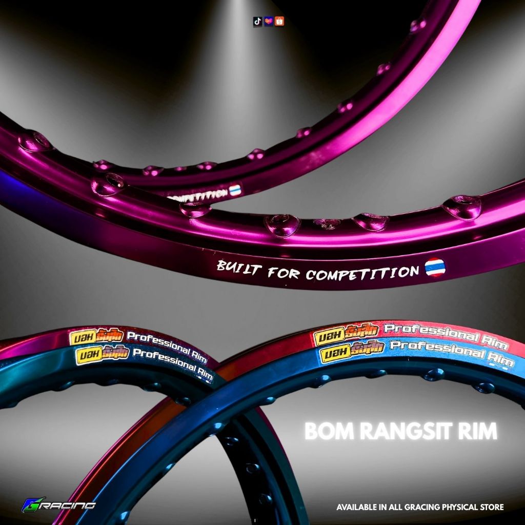 BOM X RIM 1.2/1.4X17 ( GRACING) | Shopee Philippines