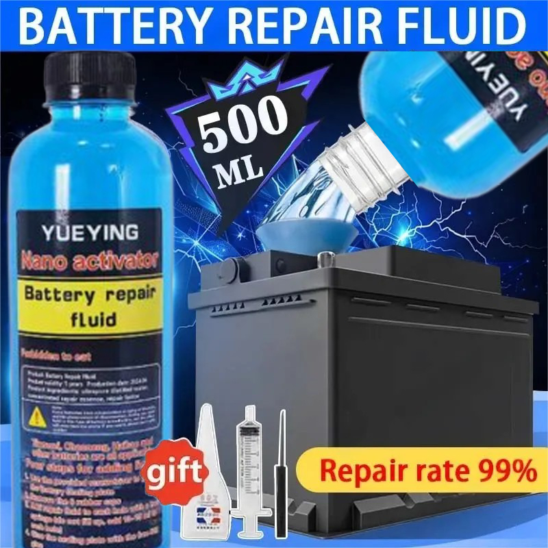 500ml Battery Repair Fluid With Install Tools Battery Repair Solution ...