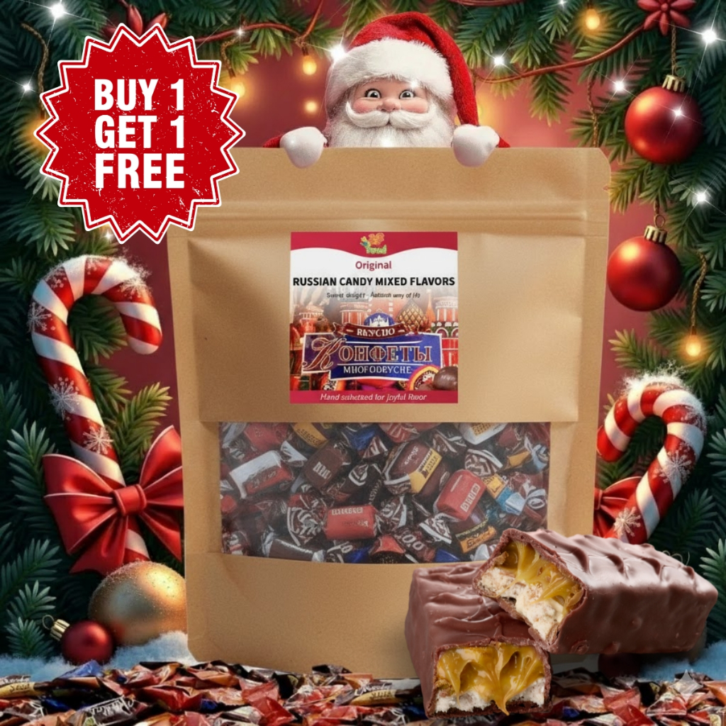 [BUY 500KG FREE 500G] Russian Chocolate Mixed Fructose Candy – Premium ...