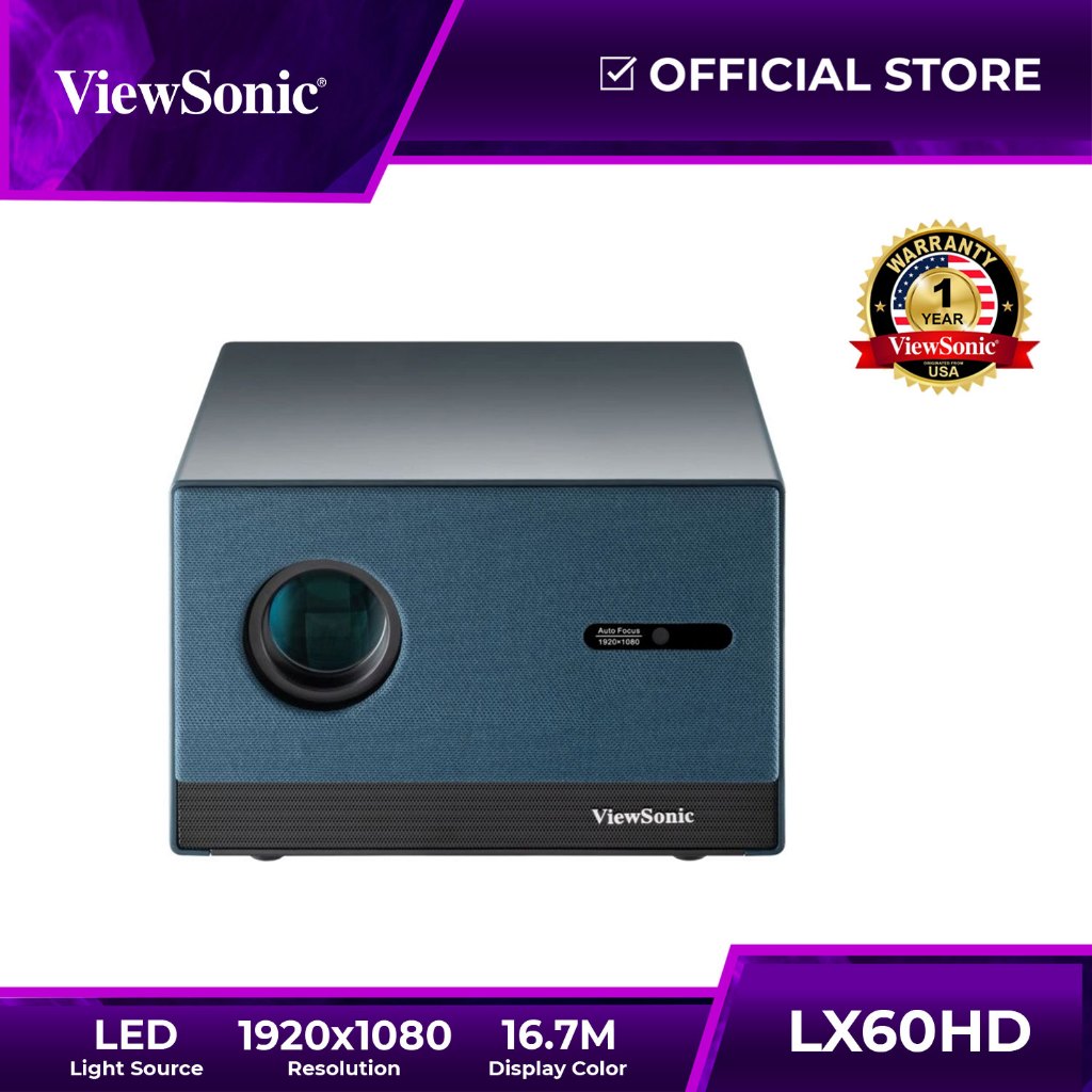 ViewSonic LX60HD 1080p Full HD with Built-in Google TV Smart LED ...