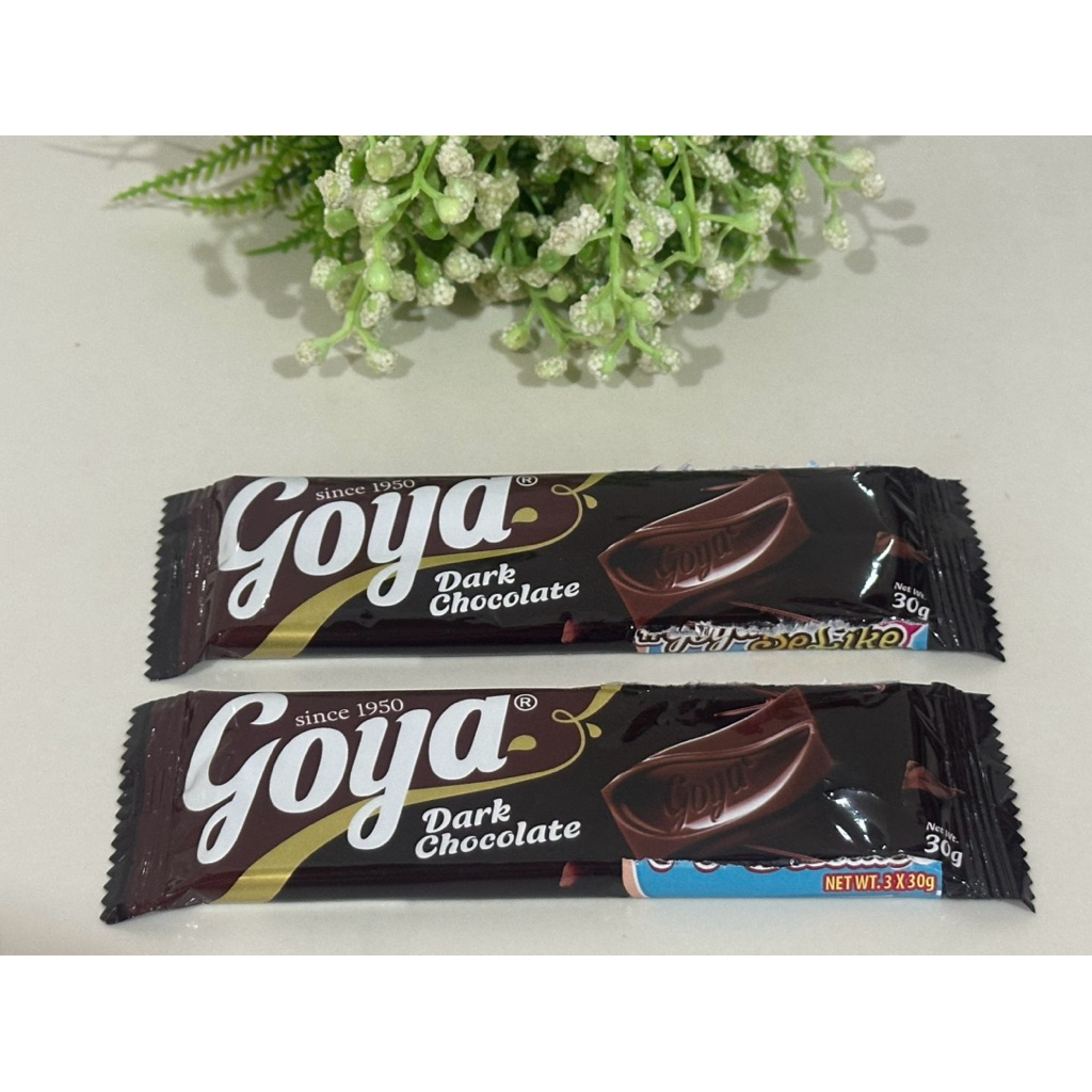 SALE‼️ GOYA DARK CHOCOLATE BAR 30 GRAMS | Shopee Philippines