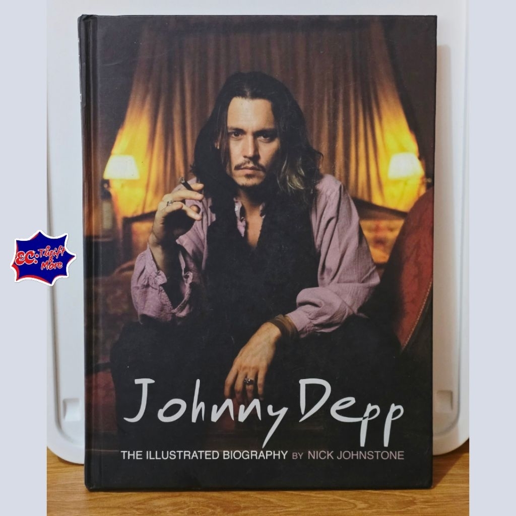 EC: Thrift & More | Johnny Depp: The Illustrated Biography Hardcover ...