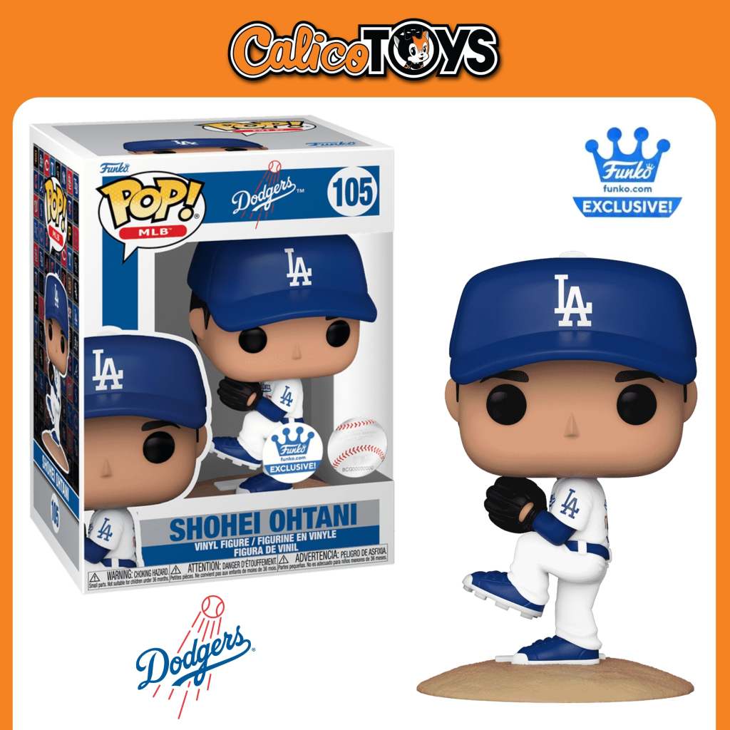 Funko POP! MLB: LA Dodgers - Shohei Ohtani (Funko Shop Exclusive) #105 ...
