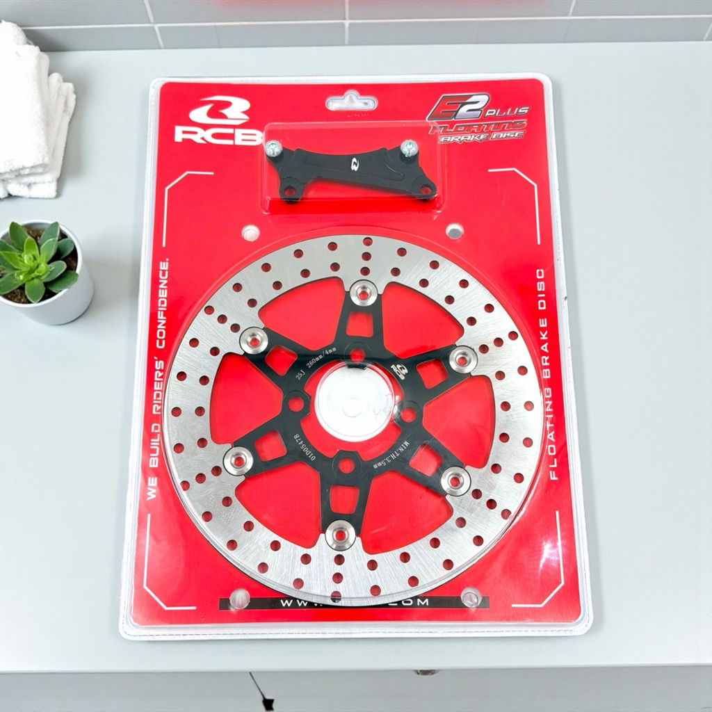 RCB DISC BRAKE ROTOR E2+ BEAT/ CLICK 125 150 260MM with BRACKET ...