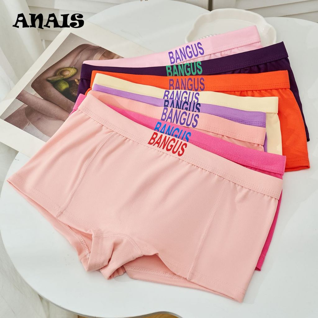 6/12 PCS Women’s Boxer boyleg Cotton boxer shorts for Women’s Plain ...