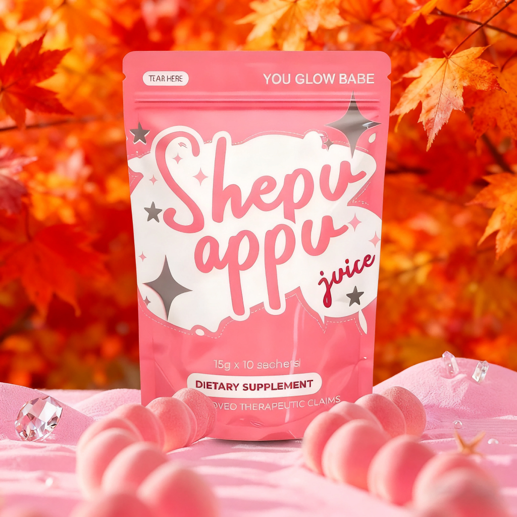 YOU GLOW BABE Shepu Appu Juice Supplement with Glutathione 15g x 10 ...