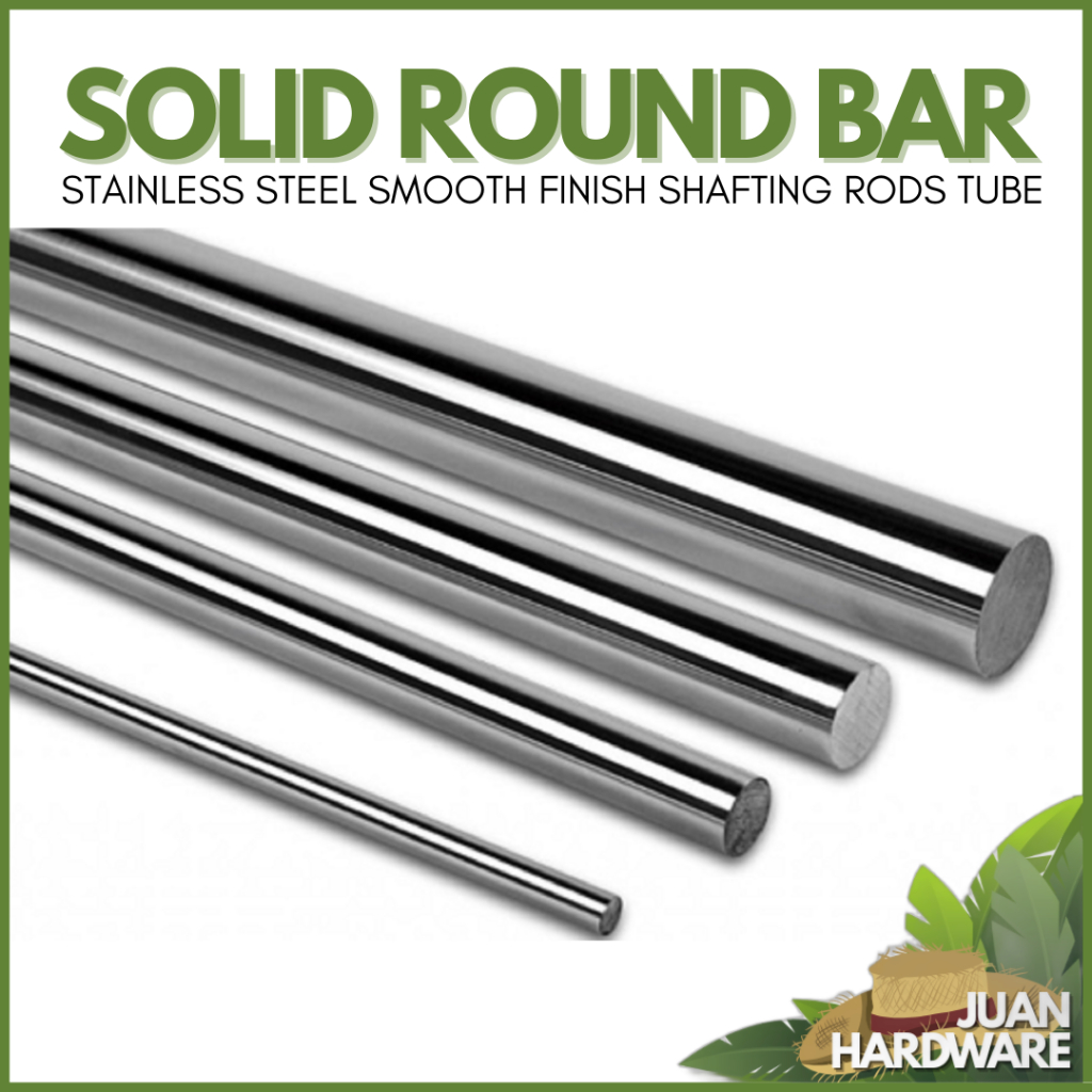 Stainless Steel 304 Shafting Solid Round Bar Tube 1/8", 3/16", 1/4 ...