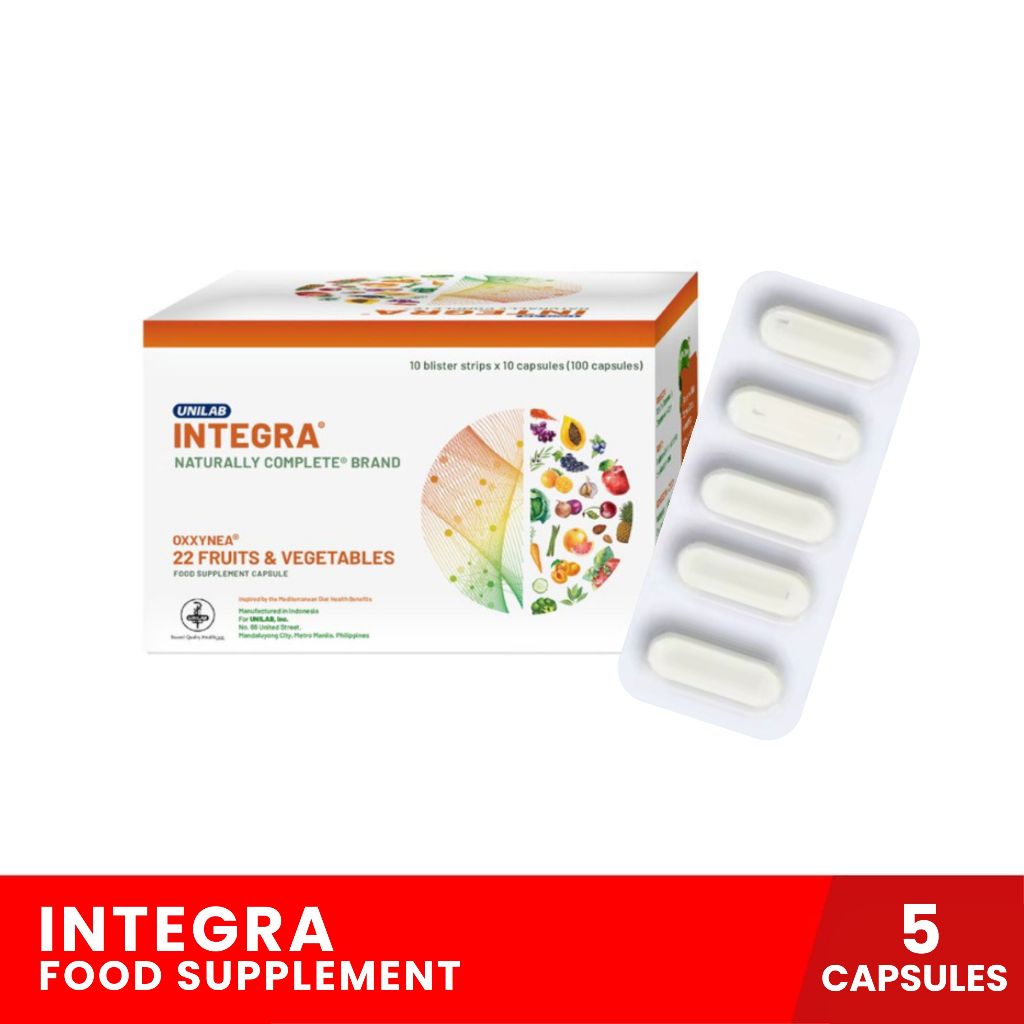 INTEGRA Food Supplement x 5 capsules | Shopee Philippines