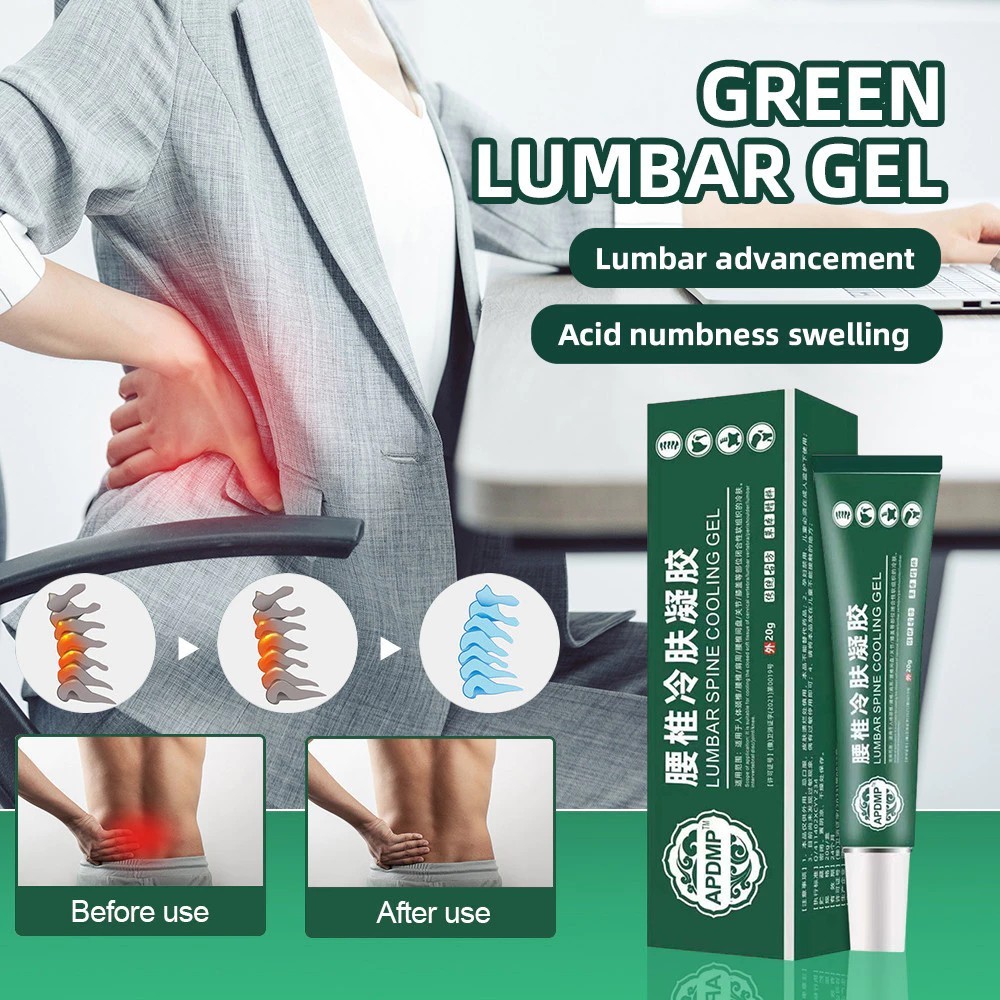 Lumbar Spine Cold Compress Gel Lumbar Spine Relief Spray Original For ...