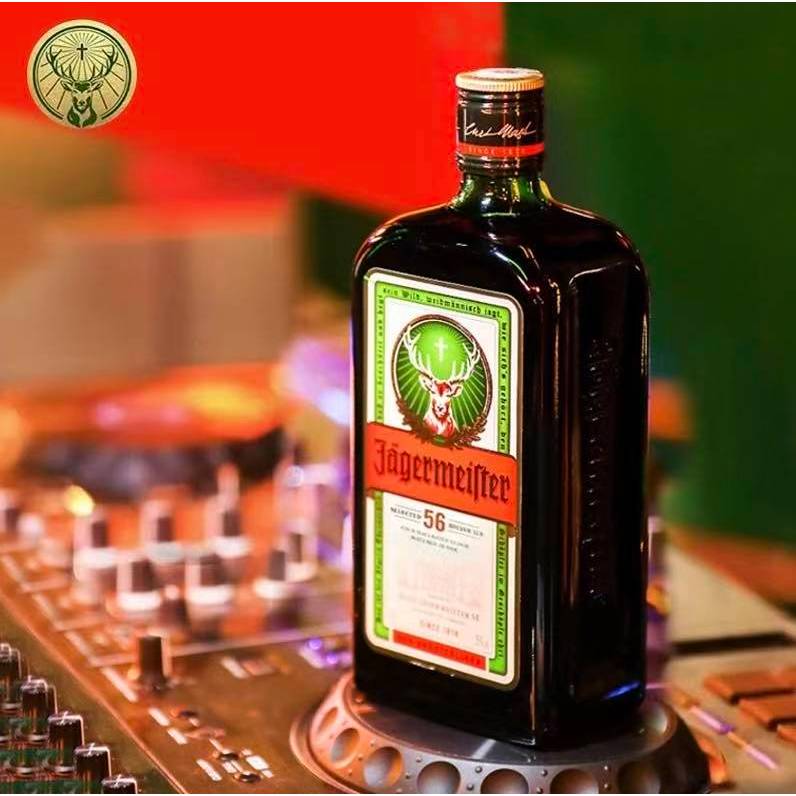 German Jägermeister 56 Edition Liqueur Mixed Drink Jägermeister St Deer ...