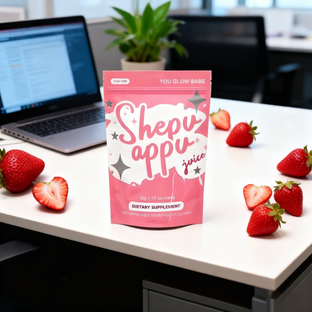 YOU GLOW BABE Shepu Appu Juice Supplement with Glutathione 15g x 10 ...
