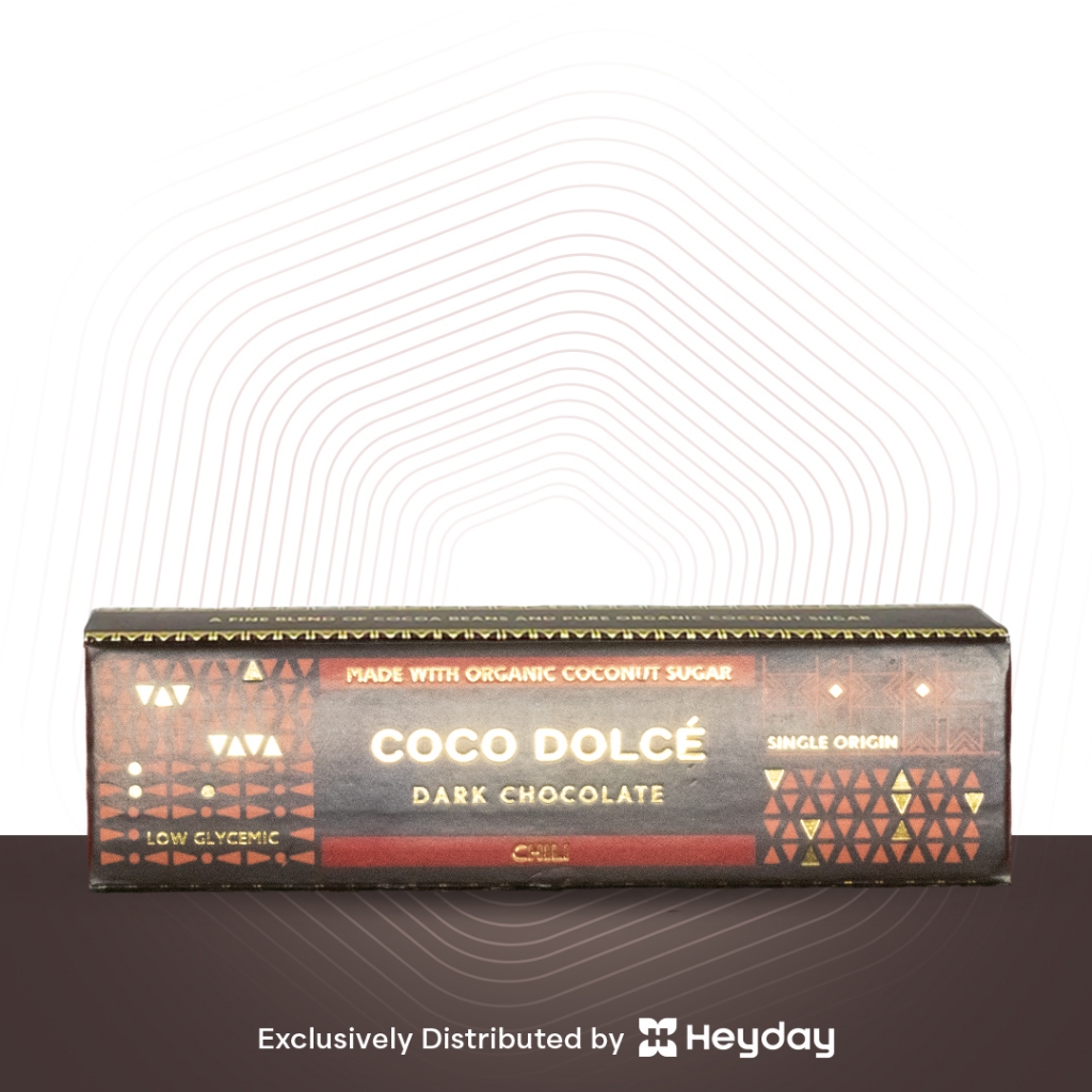COCO DOLCE COCO CHILI DARK CHOCOLATE 45G | Shopee Philippines
