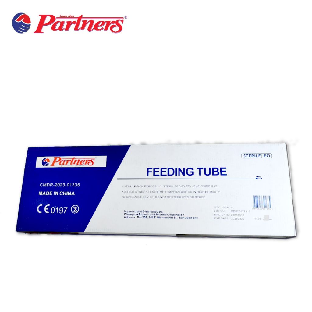 Partners Ngt Feeding Tube Fr.5 (40-45 cm) - 100 pcs/box | Shopee ...