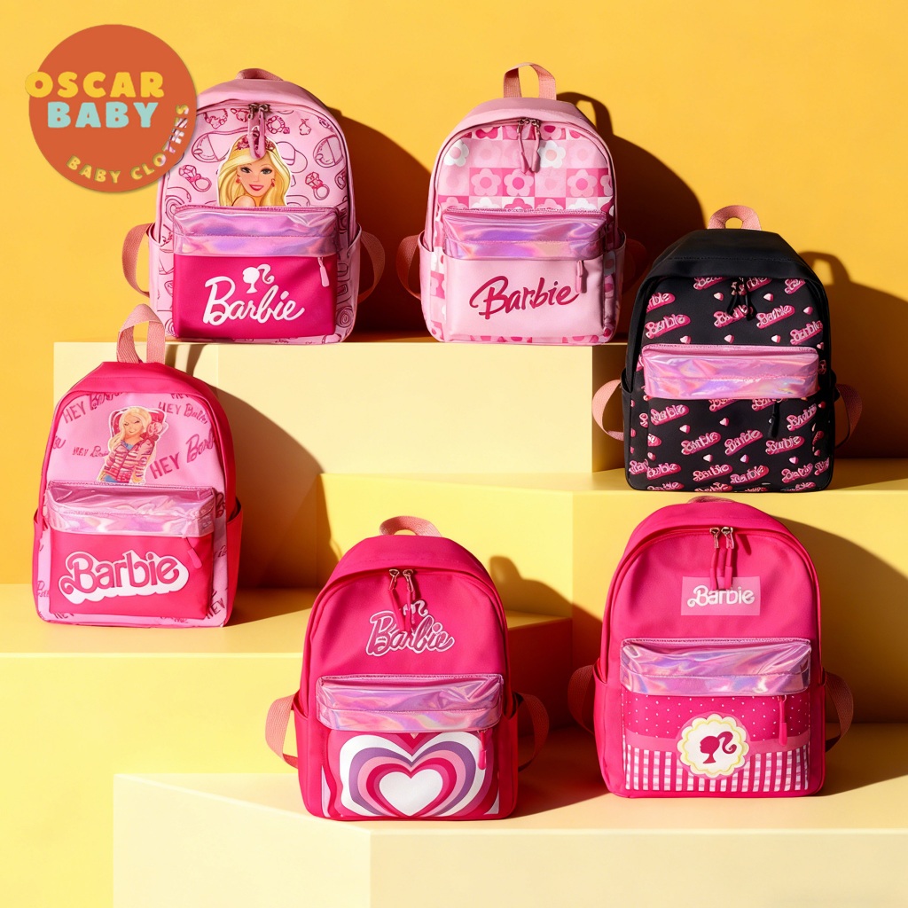 Oscarbaby Cartoon Heart Design Bag For Kids Girl Waterproof Backpack ...