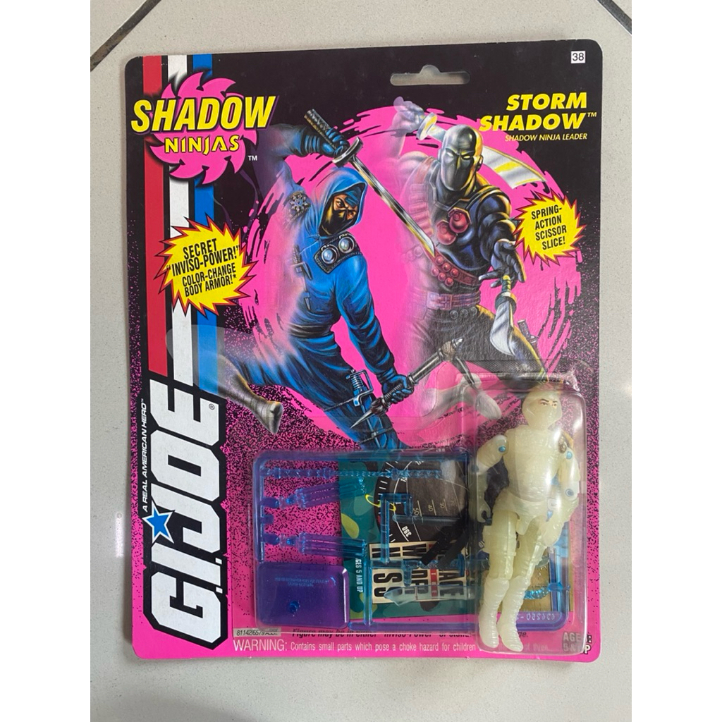 STORM SHADOW - GI JOE SHADOW NINJA BY HASBRO 1993 G.I. Joe Action ...