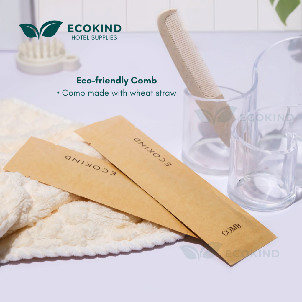 Hotel COMB Wheat Straw Eco-friendly Ecokind Hotel Amenities [50pcs ...