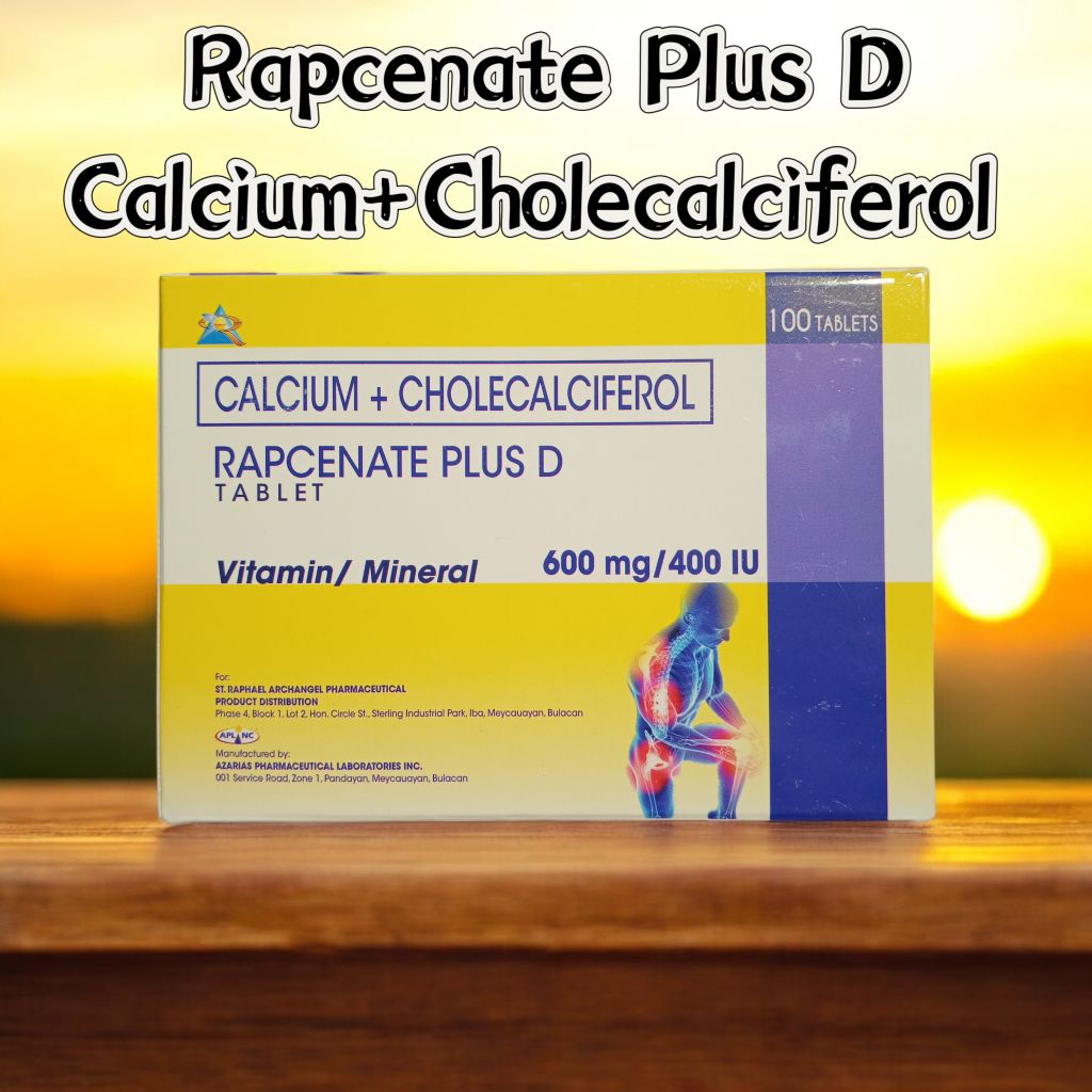 CALCIUM + CHOLECALCIFEROL Rapcenate / Calbornate plus D100 TABLETS ...