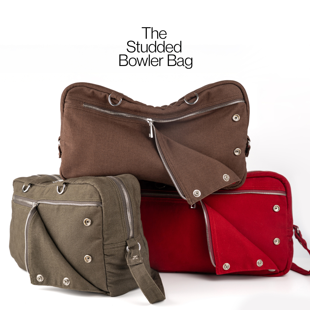 Studded Bowler Bag by Tote Story Studios | Shopee Philippines